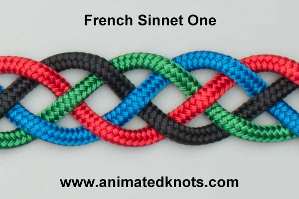 French Sinnet One | How to Tie a French Sinnet One | Knots