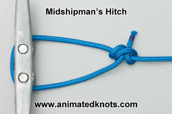 Midshipman's Hitch | How to tie a Midshipman's (Taut Line), Hitch | Knots