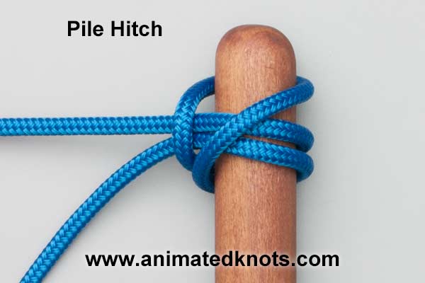 Pile Hitch | How to tie the Pile Hitch | Knots