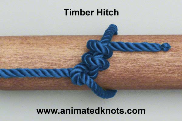 Timber Hitch | How to tie a Timber Hitch