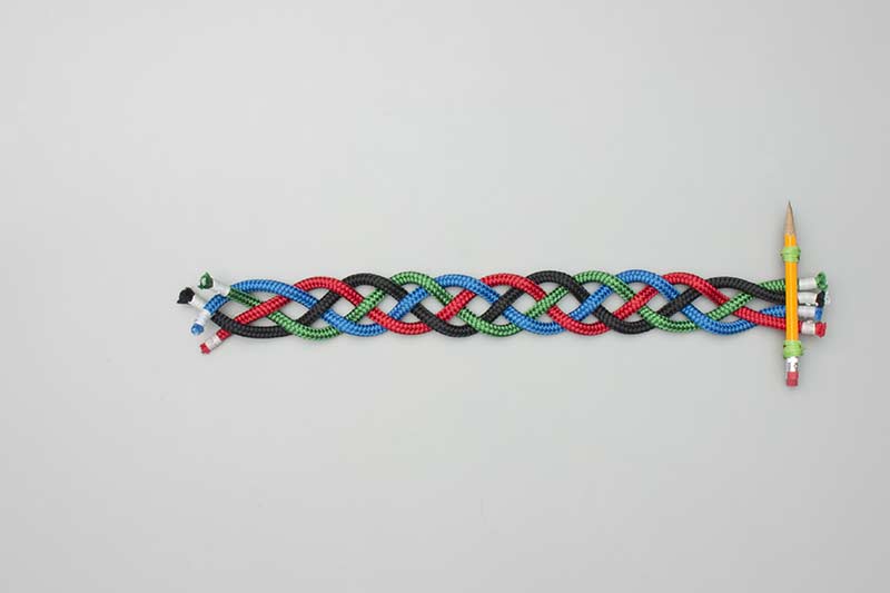 French Sinnet One | How to tie a French Sinnet One using Step-by-Step ...