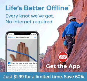 Alpine Butterfly Bend | How to tie a Alpine Butterfly Bend using Step ...